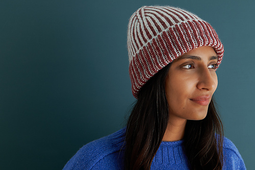 Ravelry: Two-Color Brioche Hat pattern by Purl Soho