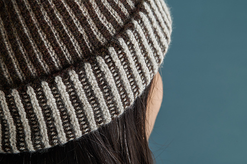 Ravelry: Two-Color Brioche Hat pattern by Purl Soho