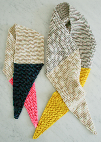 Ravelry: Color Tipped Scarf pattern by Purl Soho