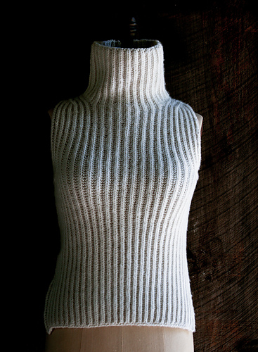 Ravelry: Brioche Vest pattern by Purl Soho
