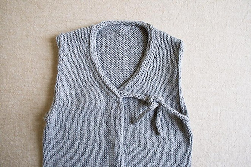 Ravelry: Linen Vest for Babies pattern by Purl Soho