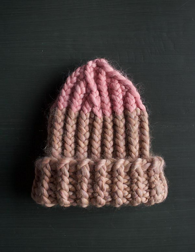Ravelry: Giant Twisted Rib Hat pattern by Purl Soho