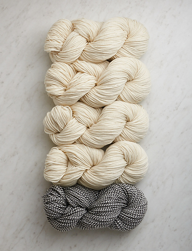 Ravelry: Peppered Stripes Wrap pattern by Purl Soho