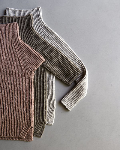 Ravelry: Twisted Rib Pullover pattern by Purl Soho