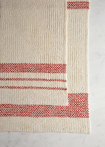 Ravelry: Linen Stitch Hand Towels pattern by Purl Soho