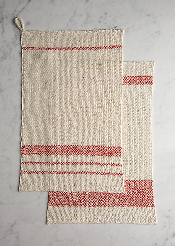 Ravelry: Linen Stitch Hand Towels pattern by Purl Soho