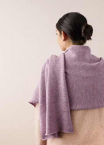 Ravelry: Elementary Wrap in Linen Quill pattern by Purl Soho