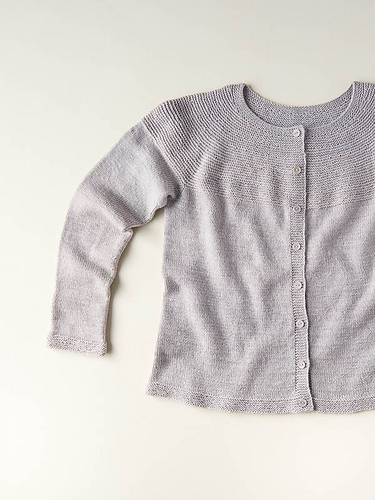 Ravelry: Simple Yoke Cardigan pattern by Purl Soho