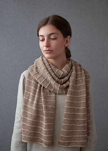 Ravelry: Raised Ridge Wrap pattern by Purl Soho