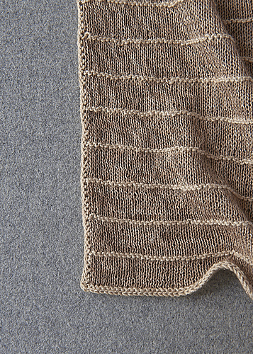 Ravelry: Raised Ridge Wrap pattern by Purl Soho
