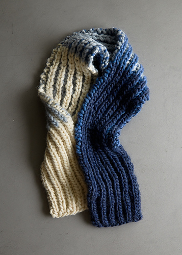 Ravelry: Brioche Gradient Scarf pattern by Purl Soho