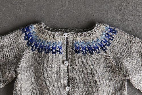 Ravelry: Baby Colorwork Cardigan pattern by Purl Soho