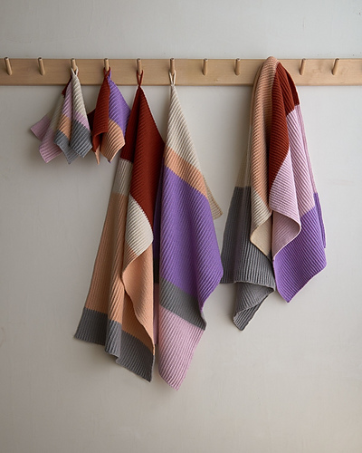 Ravelry: Stripes + Blocks Towel Set pattern by Purl Soho