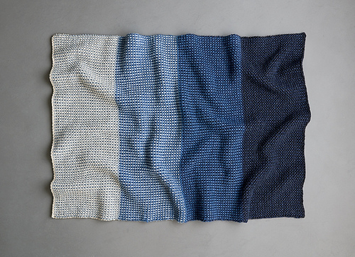 Ravelry: Sand Drift Blanket in Santolina pattern by Purl Soho