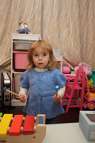 Ravelry: Elsie's Petal Cardigan pattern by Kate Strikker