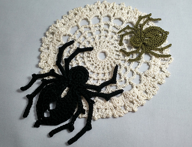 Ravelry: Bider spider motif pattern by Sophia yoon