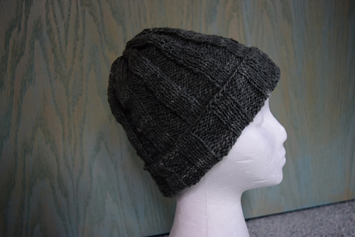 Ravelry: Bold Four by Four Ribbed Hat pattern by Mary F.