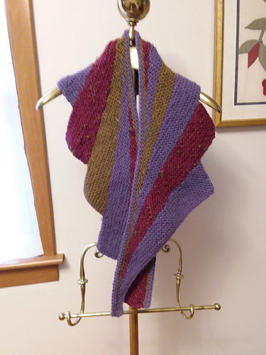 Ravelry: F451 Pasea Short Row Scarf pattern by Plymouth Yarn Design Studio