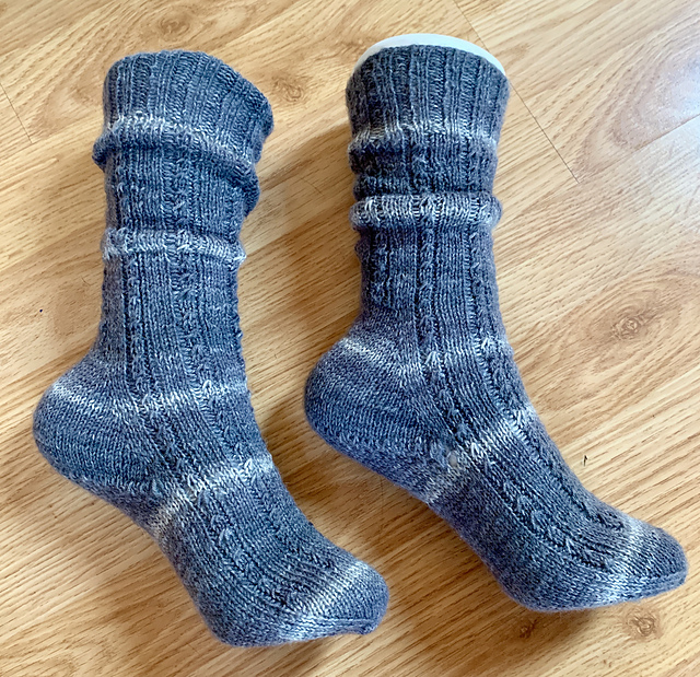 Ravelry: Ladies Mock Cable Socks #616 pattern by Nell Armstrong