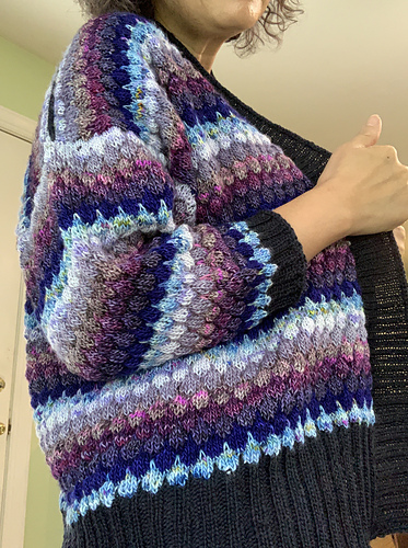 Ravelry: The Bubble Cardigan pattern by Stephen West