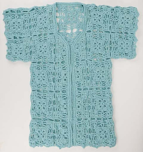 Ravelry: Flower Patch Jacket pattern by Cristina Mershon