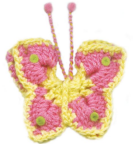 Ravelry: Butterflies Mobile pattern by Monica Rodriguez Fuertes