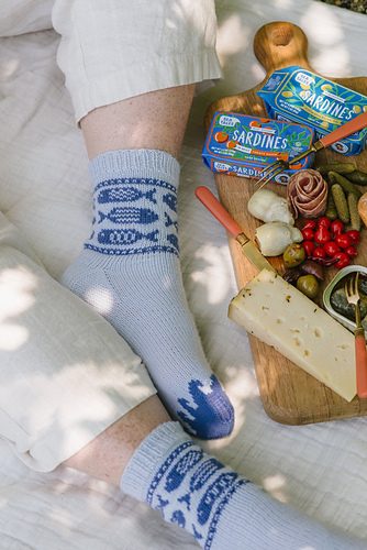 Ravelry: Sardinella Socks pattern by Stephanie Maz