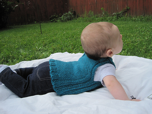 Ravelry: Turtle Baby Vest pattern by Quirky Bird Knits
