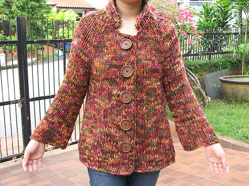 Ravelry: A-line Jacket pattern by Berta Karapetyan