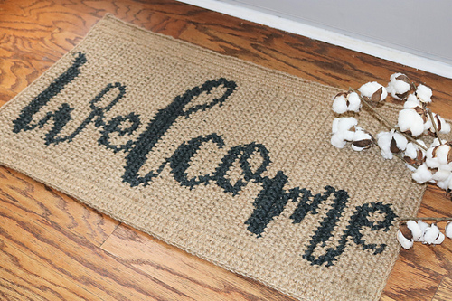 Ravelry: Farmhouse Welcome Mat pattern by Rachel Alford