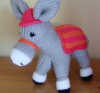 Ravelry: The Woolley knitted donkey pattern by Donkey Sanctuary