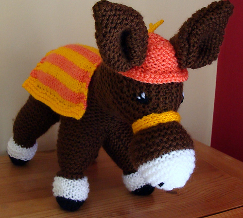 Ravelry: The Woolley knitted donkey pattern by Donkey Sanctuary