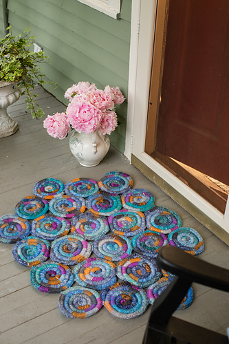 Ravelry: Stained Glass Rug pattern by Jennifer Raymond