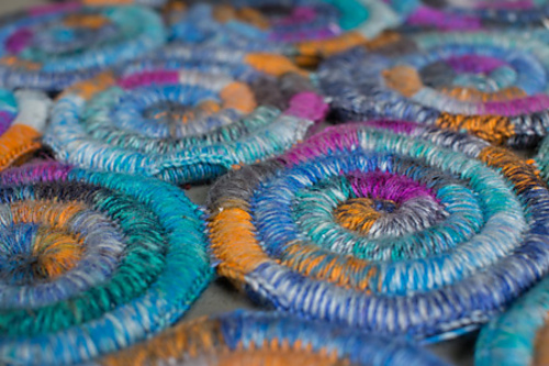 Ravelry: Stained Glass Rug pattern by Jennifer Raymond