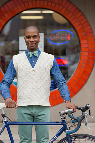 Ravelry: Basket Weave Vest pattern by Peter Franzi