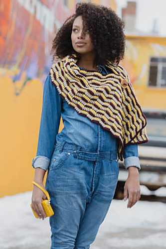 Ravelry: Wriggle Wrap pattern by Edie Eckman