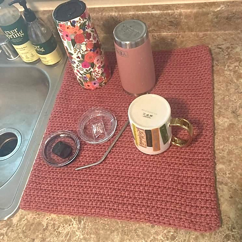 Ravelry: Kent Dish Drying Mat pattern by Rachel Pyle