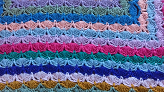 Ravelry: rachelstowell's Beautiful Shells Blanket