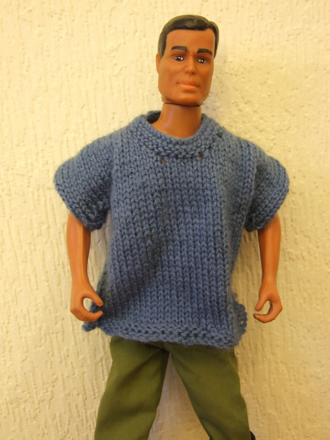 Ravelry: Action Man T shirt pattern by Kate Green