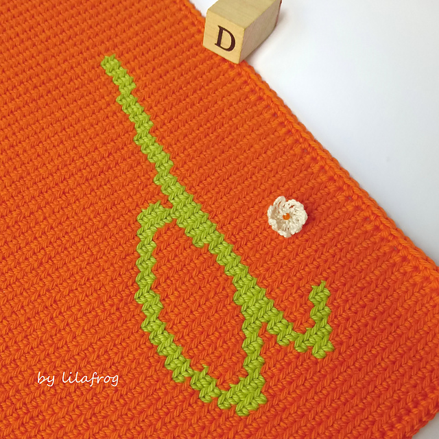 Ravelry: Alphabet Letter D pattern by Teresa Escoda