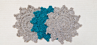 Ravelry: Easy Ridge Jute Twine Coaster pattern by Rajeshwari Singh