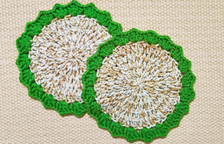 Ravelry: Easy Sea Grass Coaster pattern by Rajeshwari Singh