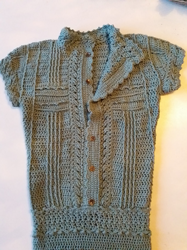 Ravelry: Vintage jurk dress pattern by Ramona Rood