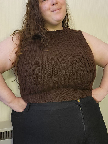 Ravelry: Armour Top pattern by Ranti Ehinmola
