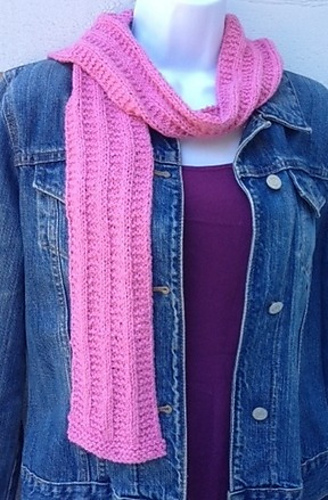 Ravelry: Pretty In Pink Scarf pattern by Ratchadawan Chambers