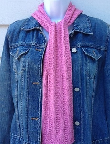 Ravelry: Pretty In Pink Scarf pattern by Ratchadawan Chambers