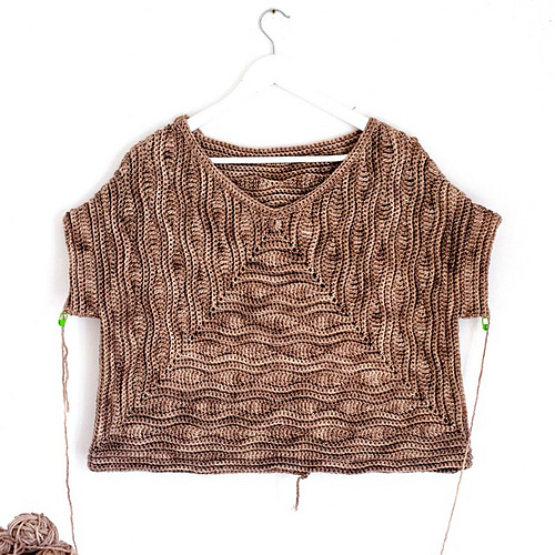Ravelry: Wave top pattern by Elena Fedotova