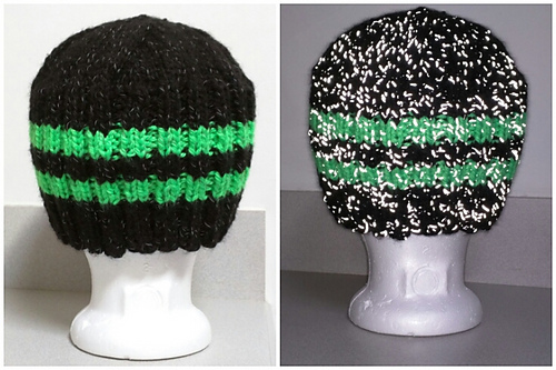 Ravelry: raynathompson's Black Reflective Hat