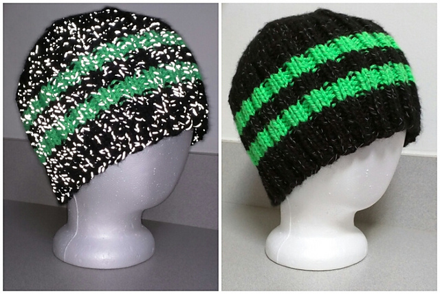Ravelry: raynathompson's Black Reflective Hat