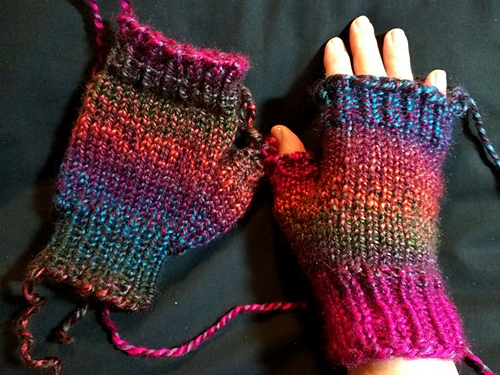 Ravelry: raynathompson's Unique Colors Mitts